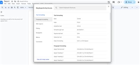 Top 50 Google Docs Keyboard Shortcuts ClickUp