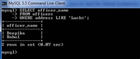 Mysql Clauses Go Coding