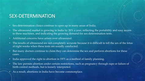 Human Fetal Sex Determination Implications In Indiapdf Pregnancy