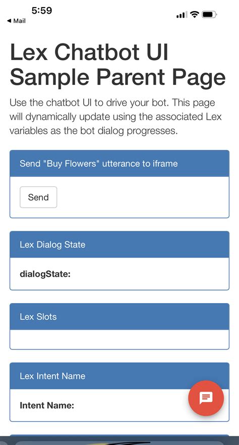 lex web ui loaded as icon load min on desktop browser while mobile