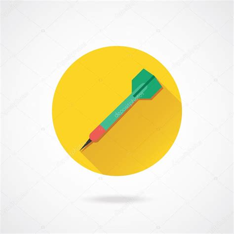Vector Dart icono vector gráfico vectorial magurok imagen