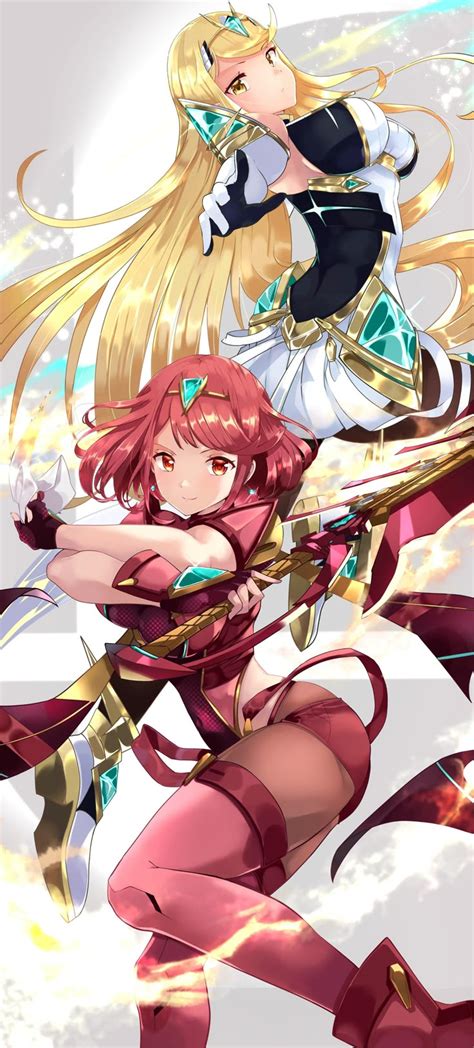 Pyra & Mythra | Super Smash Brothers Ultimate | Xenoblade chronicles ...