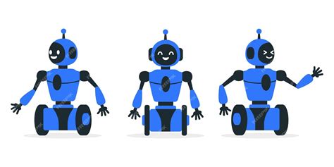 premium vector robot chat bot neural network ai servers and robots