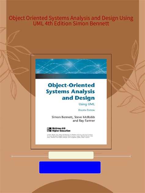 Full Download Object Oriented Systems Analysis And Design Using Uml 4th