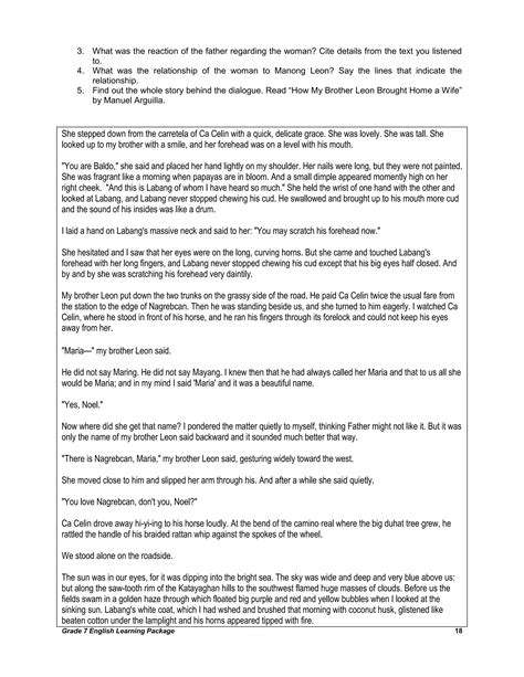 Deped Grade 7 English Module 2nd Quater Pdf