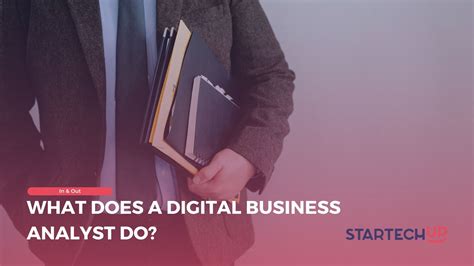 What Does A Digital Business Analyst Do Startechup