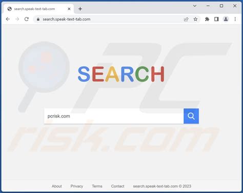 Speak Text Browser Hijacker Simple Removal Instructions Search