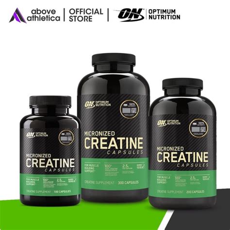 Optimum Nutrition Micronized Creatine Capsules Caps Capsules Capsule Lazada Ph