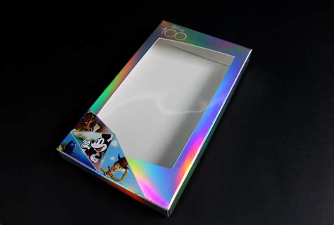 [핸드폰 케이스 패키지제작] 홀로그램이 돋보이는 디즈니100주년 핸드폰케이스 박스제작 박스메이커스 팩토리엠 박스제작 전문업체