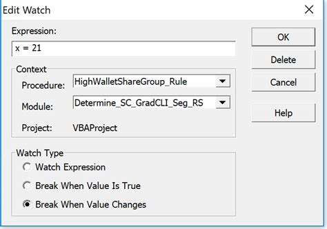 Excel Set Breakpoint In VBA Code Programmatically Stack Overflow