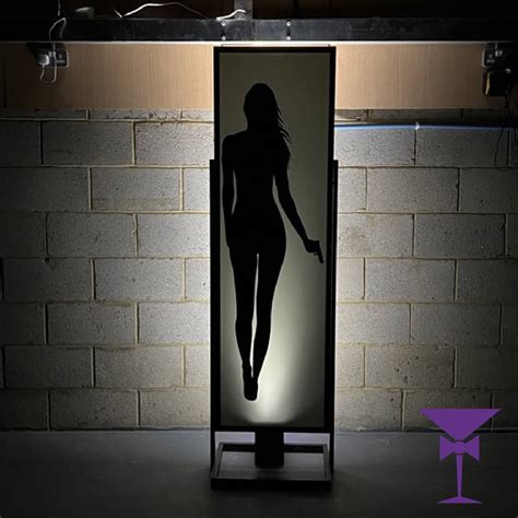 Silhouette Board Bond Girl Daniel Lay Event Services
