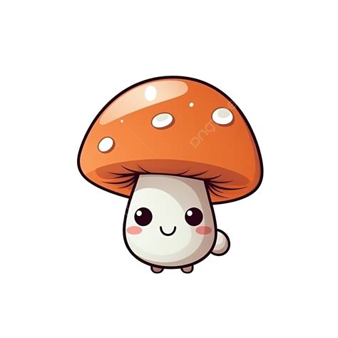 귀여운 만화 가을 버섯 식용 버섯 버섯 외딴 음식 PNG 일러스트 및 이미지 에 대한 무료 다운로드 Pngtree