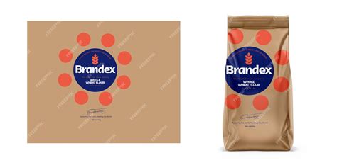 Premium Vector Editable Wheat Flour Packaging Design Template Eps