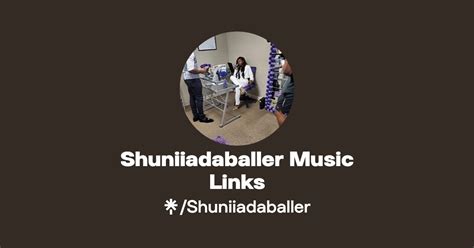 Shuniiadaballer Music Links - Listen on YouTube, Spotify, Apple Music - Linktree