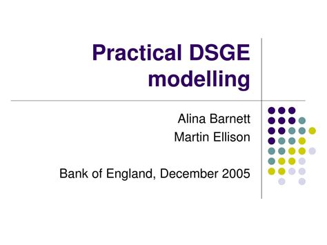 ppt practical dsge modelling powerpoint presentation free download