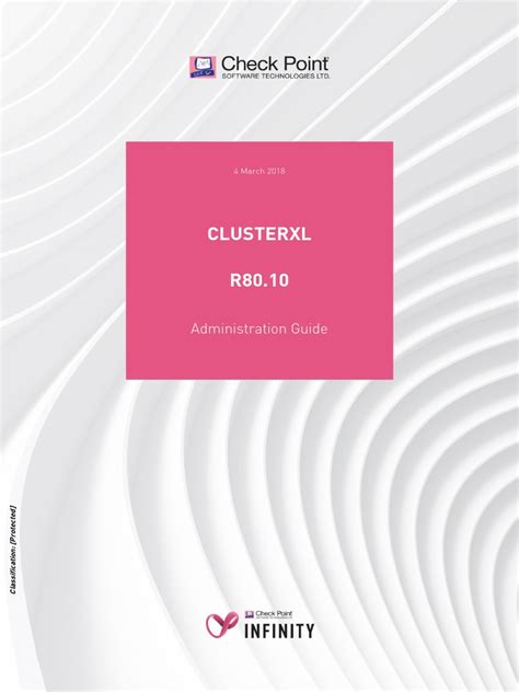 Cp R8010 Clusterxl Adminguide Pdf Computer Cluster Ip Address