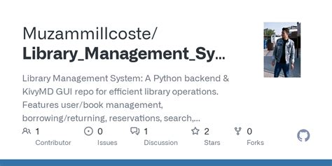 Github Muzammillcoste Library Management System Library Management System A Python Backend