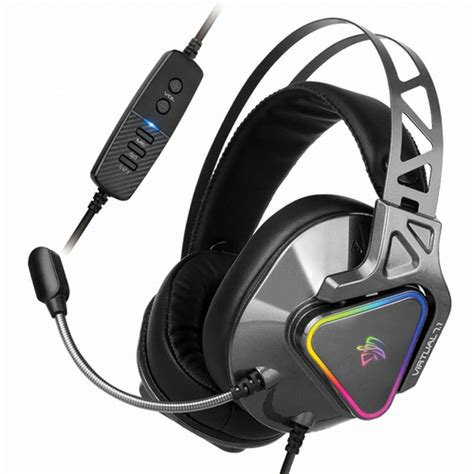 Abko Hacker N810 Enc 가상 7 1 진동 노이즈 캔슬링 마이크 3d 게이밍 헤드셋