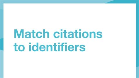 Getting Started With Reference Linking Ppt