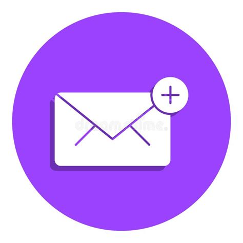 unread message badge icon simple glyph flat vector of web icons for