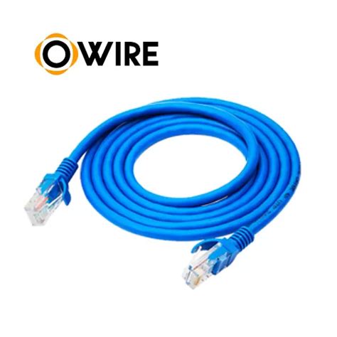 CABLE DE RED UTP OWIRE PATCH CORD AZUL CAT6 2mts TECNIT