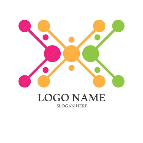 Premium Vector Molecule Vector Illustration Design