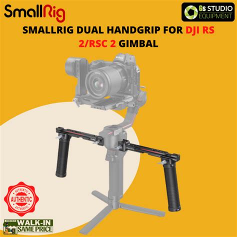 SmallRig 3027 Dual Handgrip for DJI RS 2/RSC 2 Gimbal | Lazada