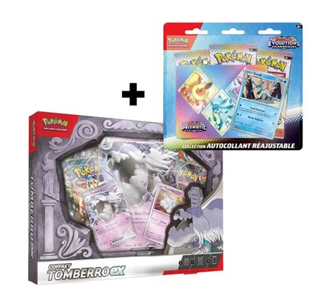 POKÉMON COFFRET Collection Spéciale Évolutions Prismatiques Tomberro ex EUR 69 90 PicClick FR