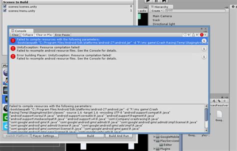 error unity engine unity discussions