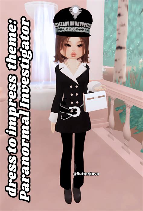 Dti Theme Paranormal Investigator Dress To Impress Paranormal