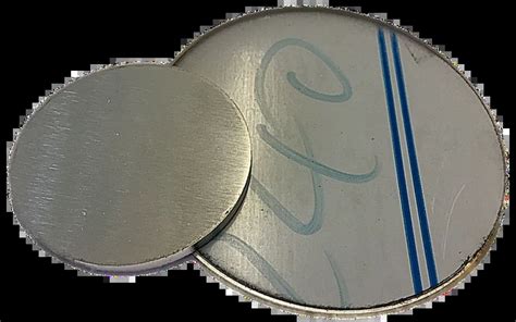 Ronde Edelstahl Scheibe Platte Rund Blech V2a Geschliffen K240 2mm