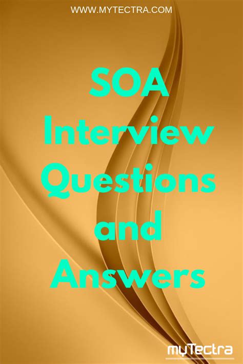 Soa Interview Questions And Answers Artofit