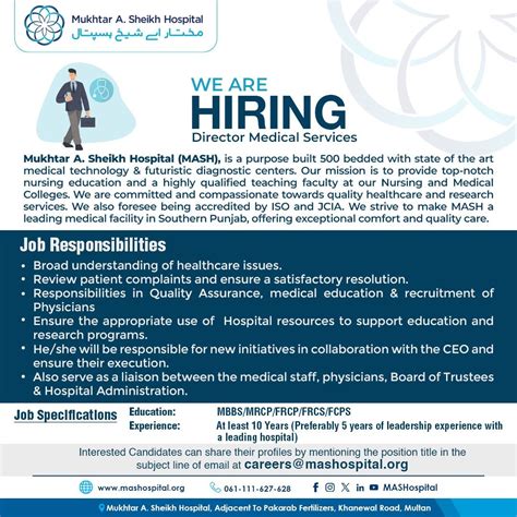 muhammad faizan malik on linkedin hiring medicaldirector