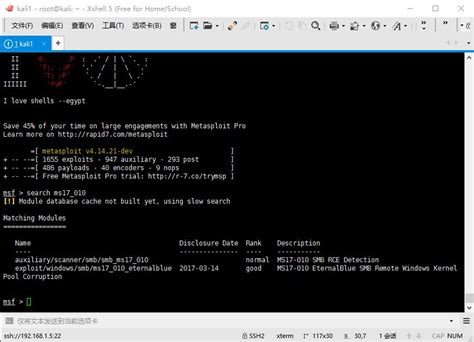 metasploit中的ms17 010 note s blog