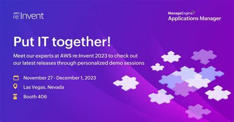 Manageengine On Linkedin Awsreinvent Aws Itom