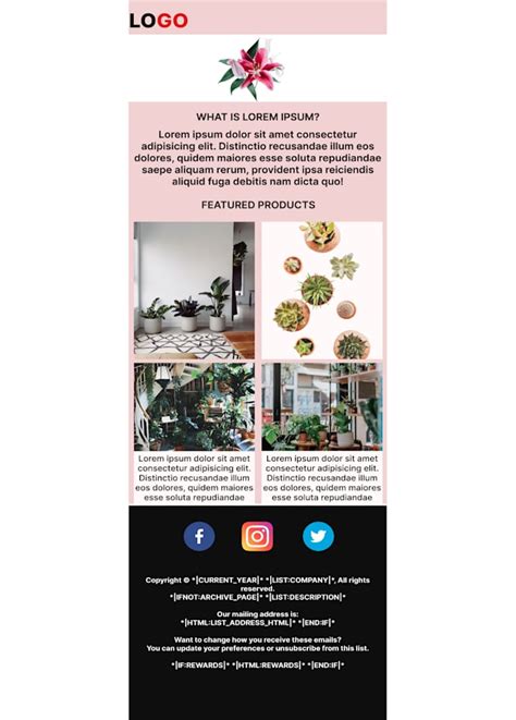 Design A Professional Responsive Html Email Template Or Newsletter By