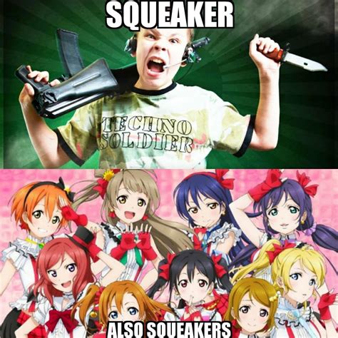Squeaker Is A Broad Term R Animemes