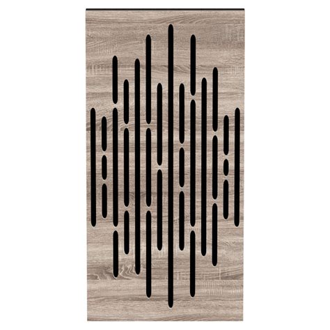 Narrow Sound Absorption Diffuse Acoustic Panel «wave — Worldwide Shipping Fast Delivery