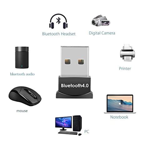 Zexmte Usb Bluetooth Adapter For Pc 5 3 Bluetooth Dongle Receiver Edr And Ble Plug And Play For