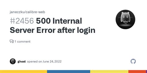 500 Internal Server Error After Login Issue 2456 Janeczku Calibre