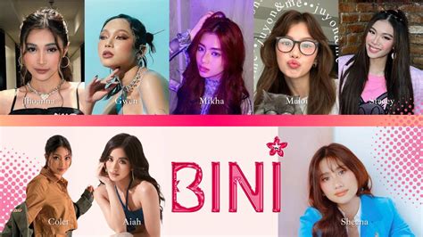 Bini Members Profile Meet The P Pop Group Taking Over The World