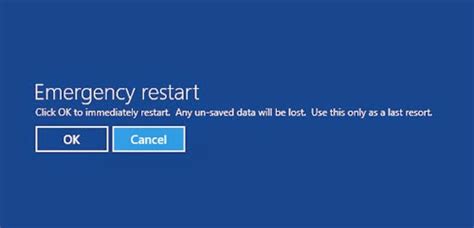 How To Emergency Restart Windows Windows Blog Webhawk Media Services