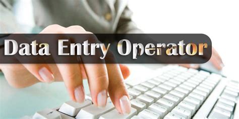Data Entry Operator Cum Documentation Staff Middle East Jobs Com