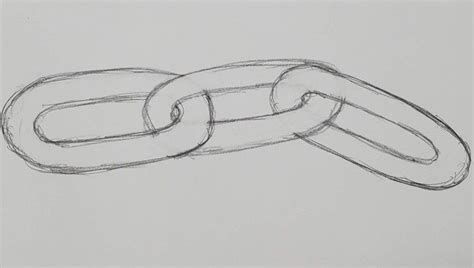 How To Draw A Chain Easy And Fun Art By Ro