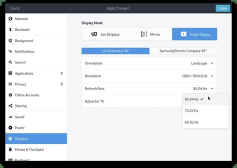 Add Custom Resolution And Refresh Rate When Using Wayland