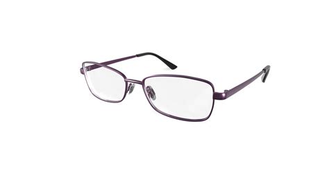 Specsavers Womens Glasses Jemma Purple Rectangle Metal Stainless