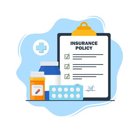 Insurance Policy On Clipboard Health Insurance Agreement And Medical