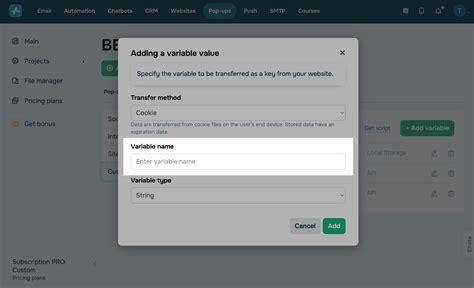 Set Up Fields Autofill Sendpulse
