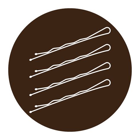 Metal Hair Pin Icon Vector Art At Vecteezy