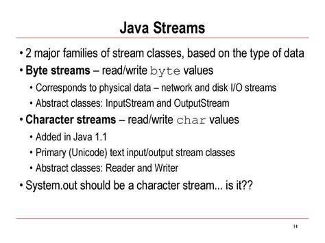 Csc 143 Java Streams Ppt Download